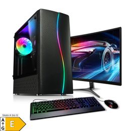 Weinhaus Markus Kiebel PC Set Gaming mit 24 Zoll TFT Cobra AMD Ryzen 5 5500, 16GB DDR4, NVIDIA RTX 3050 6 GB, 1TB SSD, WLAN