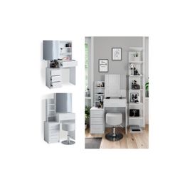 VICCO Schminktisch Frisiertisch Schminkkommode Conrada + Hocker Frisierkommode
