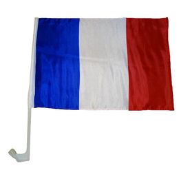 trends4cents Flagge Autoflagge 30 x 40 cm Auto Flagge Fahne Autofahne Fensterflagge (Frankreich)