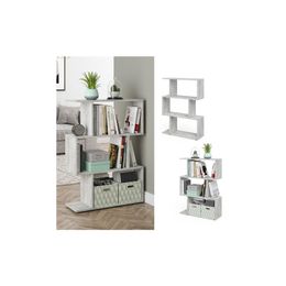 VICCO Raumteiler LEVIO Beton Regal B&uuml;cherregal Standregal Hochregal Wandregal