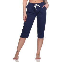 Normann Relaxanzug Damen Schlafanzug Capri-Hose /-lang Mix & Match– ideal zu kombinieren