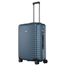 TITAN® TITAN Reisekoffer LITRON Trolley 69 cm 4 Rollen 80 l - Türkis