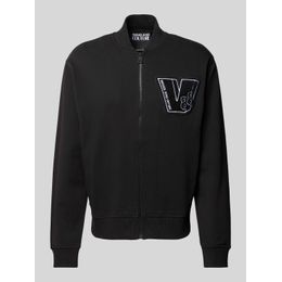 Versace Jeans Couture Sweatjacke mit Stehkragen