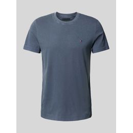 Tommy Hilfiger Slim Fit T-Shirt mit Logo-Stitching Modell 'GARMENT'
