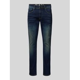 Petrol Slim Fit Jeans im 5-Pocket-Design