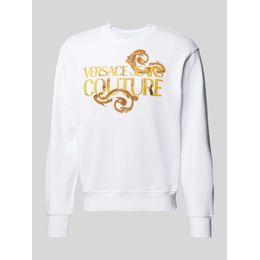 Versace Jeans Couture Sweatshirt mit Motiv-Print