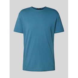 Strellson T-Shirt mit Rundhalsausschnitt und melierter Optik