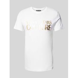 Versace Jeans Couture T-Shirt mit Label-Print