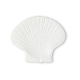 Tchibo 2 Teller »Shell« - Weiss - Keramik