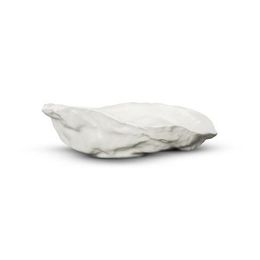 Tchibo 4 Teller »Auster« - Weiss - Keramik