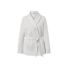 Tchibo Kuscheljacke - Weiss/Meliert - Gr.: M