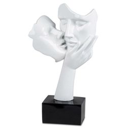 formano Dekofigur formano Deko Büste Liebespaar küsst sich 39 cm Skulptur Figur Statue