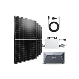 EPP.Solar Solaranlage 2000W Balkonkraftwerk komplettset inkl 500W Photovoltaik Solarmodule