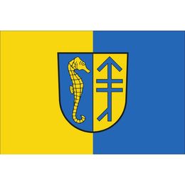 flaggenmeer Flagge Hiddensee 120 g/m² Querformat