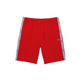 Lacoste Shorts Shorts mit Logo-Streifen