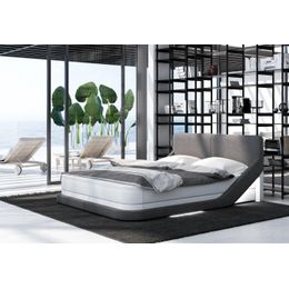 Sofa Dreams Boxspringbett Ossiano Kunstleder Komplettbett Modern Hotelbett