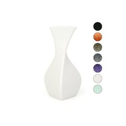 Kreative Feder Dekovase Designer Vase – Dekorative Blumenvase aus Bio-Kunststoff