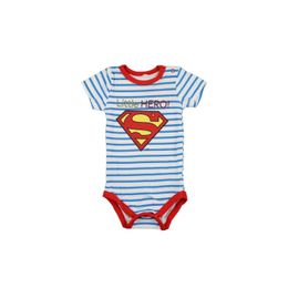 Superman Kurzarmwickelbody Superman Little Hero kurzarm Baby Body Strampler Gr. 68 bis 92