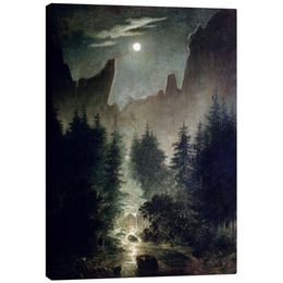 Posterlounge Leinwandbild Caspar David Friedrich