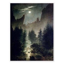 Posterlounge Poster Caspar David Friedrich