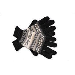 Posh Gear Strickhandschuhe Guantilissi Alpaka Fingerhandschuhe aus 100% Alpakawolle