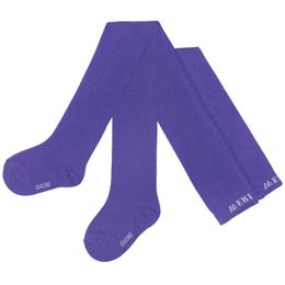 WERI SPEZIALS Strumpfhersteller GmbH Strickstrumpfhose Kinderstrumpfhosen für Mädchen >>Einfarbig Pastel<< aus Baumwolle