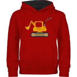 Shirtracer Hoodie Bagger Kinder Fahrzeuge