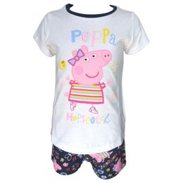 Peppa Pig Schlafanzug Peppa Wutz (2 tlg) Mädchen Pyjama kurz