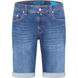 Pierre Cardin 5-Pocket-Jeans Pierre Cardin LYON FUTUREFLEX SHORTS blue denim 3452 8860.05
