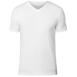 DMAX Herren-Unterhemden weiß, 2er-Set (Größe: XXL)