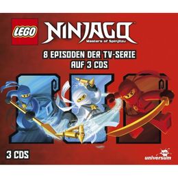 LEGO Ninjago Hörspielbox.Tl.1,3 Audio-CDs - Various (Hörbuch)