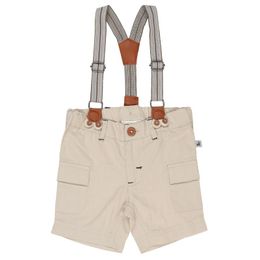 Jacky - Cargo-Shorts OUTBACK mit Hosenträgern in beige, Gr.80