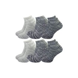 GAWILO Sneakersocken für Damen mit schicker Ringel Optik