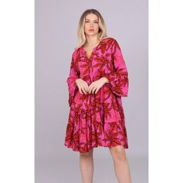 YC Fashion & Style Tunikakleid "Charmante Blütenpracht Tunika – Eleganz trifft auf Komfort" Alloverdruck