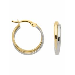 Adelia´s Paar Ohrhänger ADELIA´S "1 333 Gold Ohrringe / Creolen" Gr. Damen, Gelbgold 333, goldfarben (gold) Damen Ohrhänger