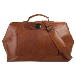 XZONE Reisetasche X-ZONE Gr. B/H/T: 42 cm x 29 cm x 22 cm onesize, braun (cognac) Taschen Handgepäck