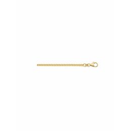 Adelia´s Goldkette ADELIA´S "585 Gold Flach Panzer Halskette Ø 1,4 mm" Halsketten Gr. 42, Gelbgold 585, goldfarben (gold) Damen Goldketten