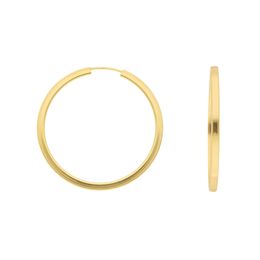 Adelia´s Paar Ohrhänger ADELIA´S "1 333 Gold Ohrringe / Creolen Ø 38 mm" Gr. Damen, Gelbgold 333, goldfarben (gold) Damen Ohrhänger