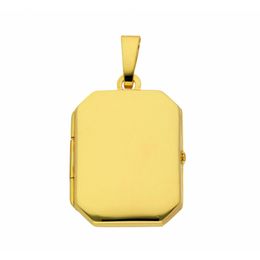Adelia´s Kette mit Anhänger ADELIA´S "585 Gold Medaillon Anhänger" Halsketten Gr. Gelbgold 585, goldfarben (gold) Damen Ketten mit Anhänger