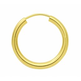 Adelia´s Paar Ohrhänger ADELIA´S "1 585 Gold Ohrringe / Creolen Ø 30 mm" Gr. Damen, Gelbgold 585, goldfarben (gold) Damen Ohrhänger