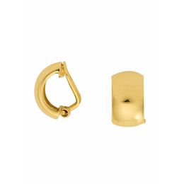 Adelia´s Paar Ohrhänger ADELIA´S "333 Gold Ohrringe Ohrclips" Gr. Damen, Gelbgold 333, goldfarben (gold) Damen Ohrhänger