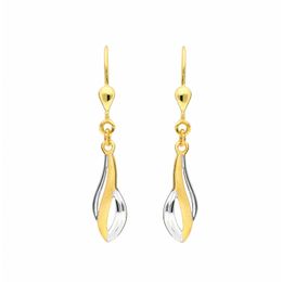 Adelia´s Paar Ohrhänger ADELIA´S "Damen Goldschmuck 1 333 Gold Ohrringe / Ohrhänger" Gr. Damen, goldfarben (gold) Damen Ohrhänger