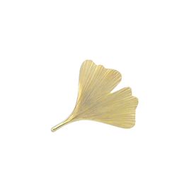 Adelia´s Brosche ADELIA´S "585 Gold Ginkoblatt" Broschen goldfarben (gold) Damen Broschen