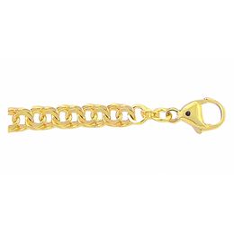 Adelia´s Goldarmband ADELIA´S "333 Gold Garibaldi Armband 21 cm Ø 5,4 mm" Armbänder Gr. 21, Gelbgold 333, goldfarben (gold) Damen Armbänder Gold