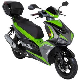 Motorroller Gt Union "Striker" & Mofas grün (grün, schwarz) Motorroller
