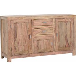 Sideboard GUTMANN FACTORY "Inka" Sideboards Gr. B/H/T: 140 cm x 80 cm x 40 cm, 2, beige (natur) Sideboards