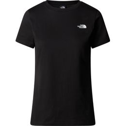 The North Face® T-Shirt, Logo-Brustprint, für Damen, schwarz, M