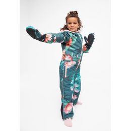 Schneeoverall WeeDo "COSMO FAIRY" Gr. 104/116, Normalgrößen, bunt (jungle_print) Jungen Overalls Schneeanzüge