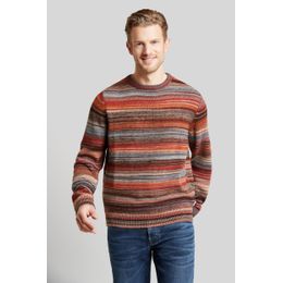 Rundhalspullover Bugatti Gr. L, braun (rost) Herren Pullover Rundhalspullover