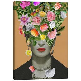 Posterlounge Leinwandbild Frida Floral Studio